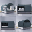 Privacy Bed Tent for Twin Size Bed – Indoor Pop Up Canopy Tent with Br