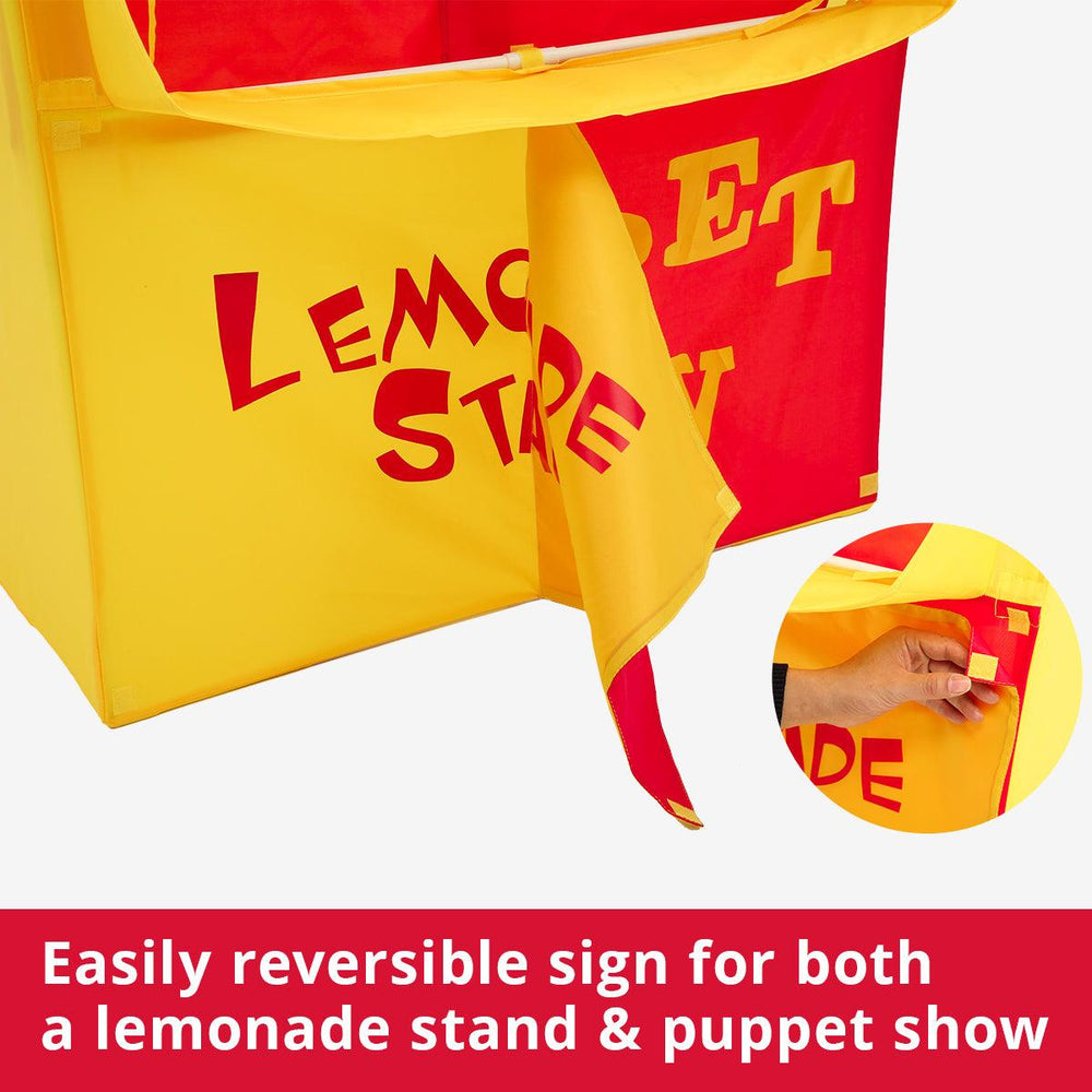 Lemonade Stand/ Puppet Theater Playhouse Pretend Playhouse Play Tent K