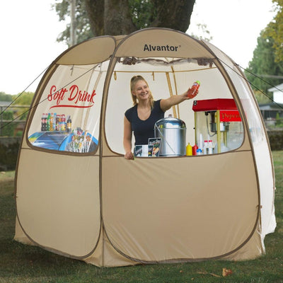 Alvantor Pop Up Vendor Booth Instant Concession Stand Portable Food Tr